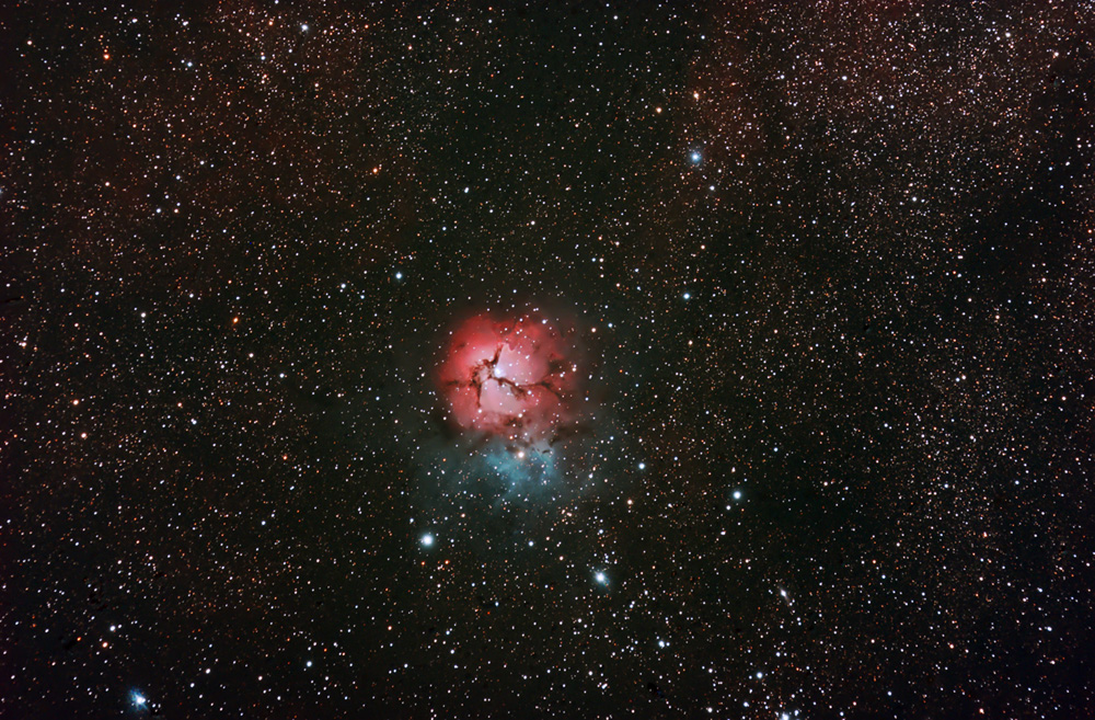 M20. Nebulosa Trífida. Trifid Nebula
